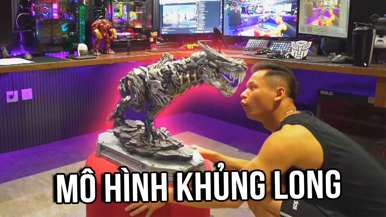 (Talkshow) Lắp mô hình khủng long siêu to khổng lồ, dự định mở bán mô ...